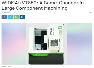 Media Coverage - Widma - Machineering Simplified