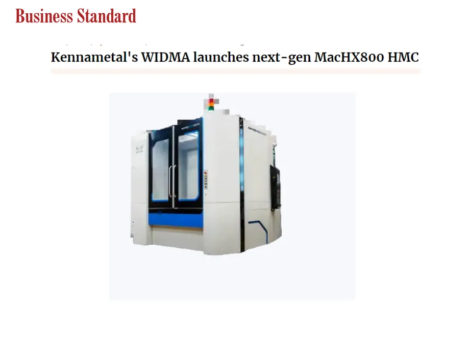 Media Coverage - Widma - Machineering Simplified